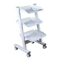 China Dental Equipment Medical Trolley Cart Stainless Steel Durable Mobile Dental Cart for sale
