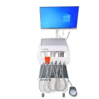 China Factory Hot Sell Dental Workbench Anzhe Portable Dental Unit With Computer for sale