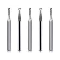 China 10pcs/ Box Medical Polishing Bur Tungsten Dental Carbide Bur Ball Shape Carbide Burs For Denture for sale