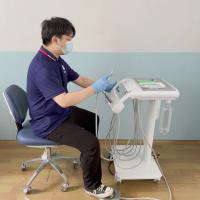 China Light Weight Dental Mobile Unit With 4 Universal Wheel Simple Design Dental Treatment Carts for sale