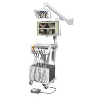 China Factory Portable Dental Unit With LED Light Multi Function Dental Operation Trolley for sale