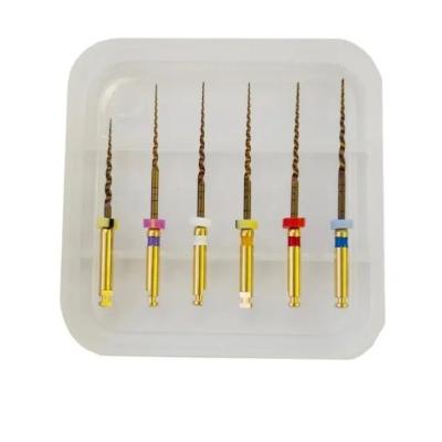 China Dental Stainless Steel Metal Drills Dental Bur Reamers For Fiber Post Dental Clinic Lab Material Dental Root Canal Drills for sale