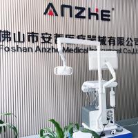 China Mobile Dental Unit Cart Dental Treatment Veterinary Pet Clinic Turbine with Air Compressor and Surgical Light for sale