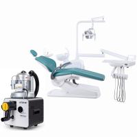 China Portable Dental Suction System Powerful Dynamic Strong Saliva High Vacuum Pump Machine Suction Unit For 2 Dental Chairs for sale