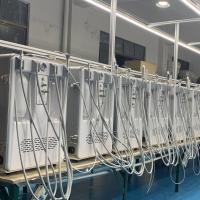 China Dental Mobile Cart Portable Dental Unit With 550W Air Compressor Move at Will Mobile Dental Turbine Unit for sale
