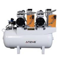China Dental Air Compressor with Dryer Silent Oil Free Air Compressor 65L 1700W for 4 Dental Units Chair for sale