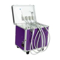 China Pets Teeth Care Portable Treatment Box Dental Clinic Turbine Unit With Air Compressor Suction System Vet Portable Dental Unit for sale