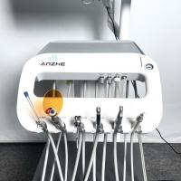 China High End Dental Delivery Unit with butterfly Shape LED Operation Light Dental Clinic Mobile Dental Cart Portable Dental Unit for sale