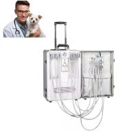 China Animal Teeth Clean Portable Dental Operation Equipment Vet Clinic Use Dental Therapy Unit Hand Held Mobile Dental Unit for sale