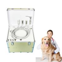 China Silent Vet Use Mobile Dental Treatment Unit Suitcase Design Easy To Take Pets Teeth Treatment Equipment Portable Dental Unit for sale