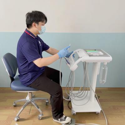 China Dentist Functional Equipment Movable Dental Cart Dental Implant Use Dental Delivery Unit Move at Will Portable Dental Unit for sale