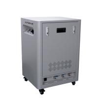 China Oil Free Silent Type Air Compressor for Dental Mobile Air Compressor With Sound Proof Cabinet 550W Dental Vacuum Pump for sale