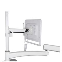 China Dental Unit Spare Parts Accessories Metal Monitor Arm Dental Chair Intraoral Camera Holder for sale