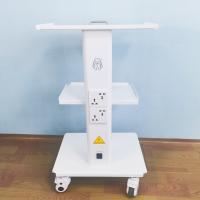 China High Quality Dental Rolling Durable Trolley Mobile Instrument Cart Built-in Socket Dental Instrument Trolley for sale