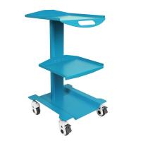 China Portable Dental Cart Mobile Dental Trolley Carts Hospital Mobile Trolley Mobile Cart with Build in Socket for sale