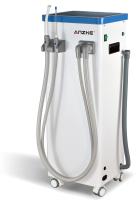 China Mobile Dental Suction Unit with Automatic Drainage & Dirty Water Tank – 800L/min Suction Power for Dental Clinics for sale