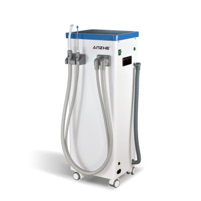China Mobile Dental Suction Unit with Automatic Drainage & Dirty Water Tank – 800L/min Suction Power for Dental Clinics for sale