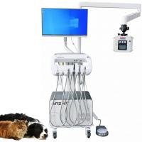 China Factory Direct Veterinary Pet Dental Mobile Trolley with X-Ray Unit Portable Vet Dental Treatment Cart OEM Dental Trolley for sale