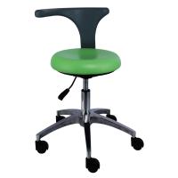 China Best Seller Factory Price Hot Selling Ergonomic Dental Assistant Stool Adjustable 360° Swivel Dental Nurse Chair Factory Direct for sale