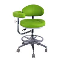 China Best Seller Factory Price Hot Selling Ergonomic Dental Assistant Stool Adjustable 360° Swivel Dental Nurse Chair Factory Direct for sale