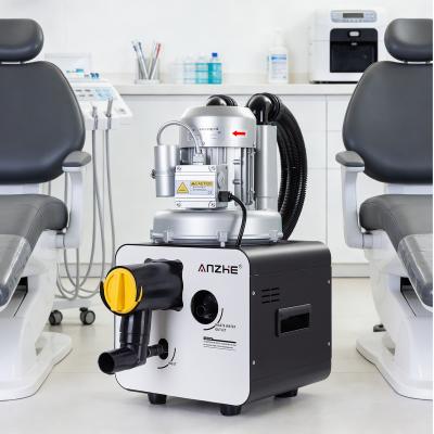 China High Efficiency 750W Portable Dental Suction Unit | 1000L/min Strong Vacuum Dental Saliva Ejector with Auto Drain for sale