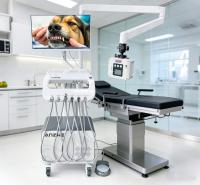 China Factory Direct Veterinary Pet Dental Mobile Trolley with X-Ray Unit Portable Vet Dental Treatment Cart OEM Dental Trolley for sale