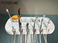 China Lightweight Mobile Dental Unit with 4 Wheels Portable Dental Treatment Cart with Compressor Suction System Dental Clinic Equipment for sale