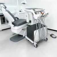 China Portable Dental Turbine Unit with Air Compressor Mobile Dental Trolley Full Set Dental Cart for Clinic Portable Dental Unit Equipment for sale