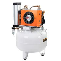 China 32L Oil Free Dental Air Compressor with Dryer Silent Medical Air Pump for Dental Chair Clinic Equipment for sale