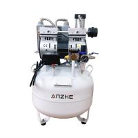 China 32L Oil Free Dental Air Compressor with Dryer Silent Medical Air Pump for Dental Chair Clinic Equipment for sale