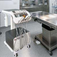China Factory Direct Veterinary Pet Dental Mobile Trolley with X-Ray Unit Portable Vet Dental Treatment Cart OEM Dental Trolley for sale
