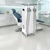China Portable Mobile Dental Suction Unit 800L Min High Vacuum Dental Suction Pump Surgical Oral Aspirator with HEPA Filtration for sale