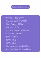 China Portable Mobile Dental Suction Unit 800L Min High Vacuum Dental Suction Pump Surgical Oral Aspirator with HEPA Filtration for sale