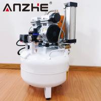 China CE Approved 32L Dental Air Compressor with Air Dryer Silent Oil Free Medical Air Compressor for Dental Clinic Equipment for sale
