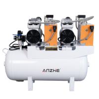 China 60L Dental Air Compressor with Dryer 1700W Silent Oil Free Air Pump for 4 Dental Chairs Medical Air Compressor for sale