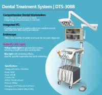 China Portable Veterinary Dental Unit with LED Lamp and Air Compressor Mobile Pet Dental Treatment Cart 550W Dental Therapy Machine for Animal Clinic for sale