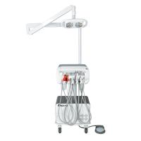 China Foshan Mobile Dental Unit with Lamp 550W Portable Dental Cart for Clinic and Hospital for sale
