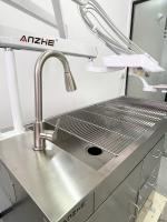 China Professional Veterinary Dental Treatment Unit with Silent 32L Air Compressor and 5-Holder Instrument Suite in 304 Stainless Steel for sale