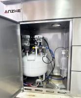 China Professional Veterinary Dental Treatment Unit with Silent 32L Air Compressor and 5-Holder Instrument Suite in 304 Stainless Steel for sale