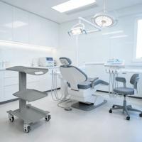 China Stainless Steel Dental Mobile Cart with 3 Layer Storage and Lockable Wheels for Hospital Use for sale