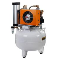 China Ultra-Quiet 55dB Oil-Free Energy-Efficient 550W Air Compressor for Medical & Dental Clinics with Dryer for sale