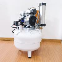 China Ultra-Quiet 55dB Oil-Free Energy-Efficient 550W Air Compressor for Medical & Dental Clinics with Dryer for sale