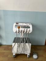 China 550W Mobile Dental Delivery Unit with 0.8Mpa Pressure and 38DB Noise Compact Dental Cart for Veterinary Use for sale