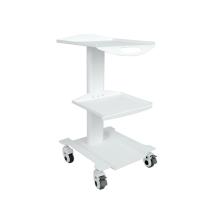 China 3 Tier Medical Trolley Cart with 4 Universal Wheels and Built-in Power Socket for Dental Clinics and Hospitals for sale