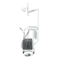 China 550W Veterinary Dental Unit with LED Operating Light and Built-in Air Compressor for Mobile Pet Dental Cart for sale