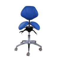 China Luxury Ergonomic Dental Stool with Adjustable Height and 360-Degree Rotation for Clinics and Hospitals for sale
