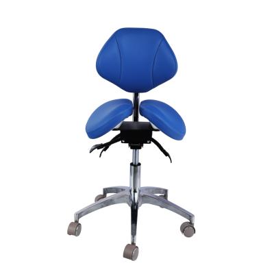 China Luxury Ergonomic Dental Stool with Adjustable Height and 360-Degree Rotation for Clinics and Hospitals for sale