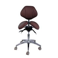China Luxury Ergonomic Dental Stool with Adjustable Height and 360-Degree Rotation for Clinics and Hospitals for sale