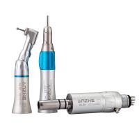 China Low Speed Dental Handpiece Set with External Water Spray Medical Stainless Steel and Low Noise Design for sale