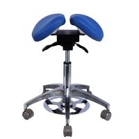 China Ergonomic Saddle Dentist Stool with Adjustable Height and 360-Degree Rotation for Dental Clinics and Hospitals for sale